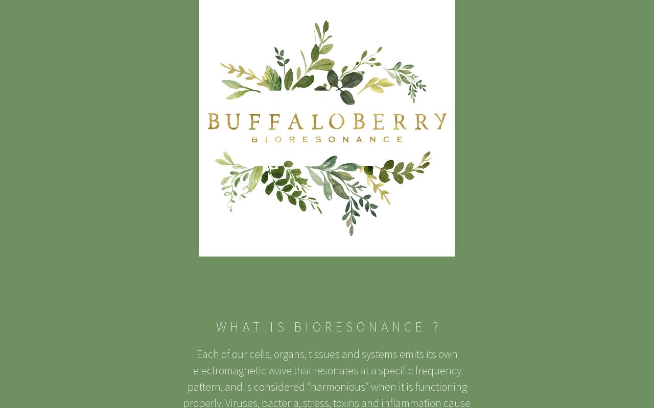 Buffaloberry
